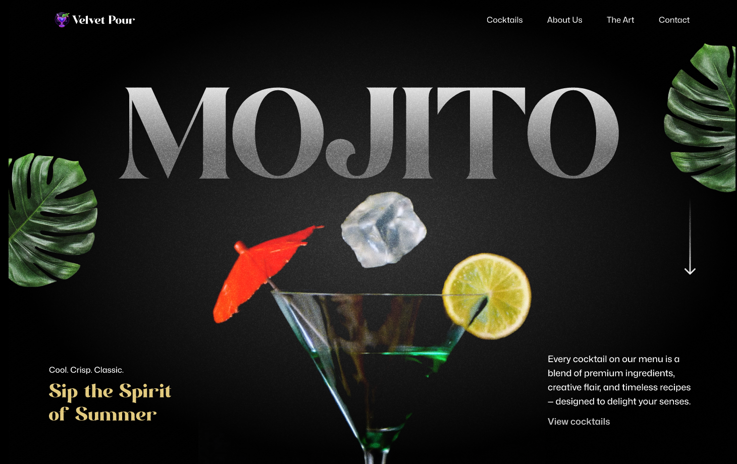 Mojito Website Project